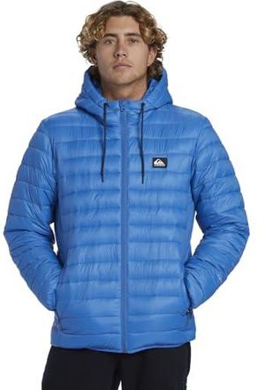 Quiksilver Scaly Hood Jacket, Star Sapphire, XXL Mens