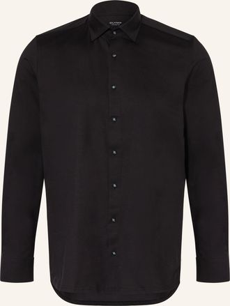 Olymp Jerseyhemd Level Five 24/Seven Body Fit schwarz