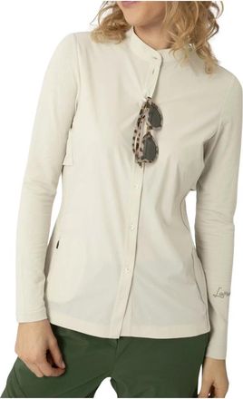 LaMunt Femme, Blouses et Chemises, Beige, Taille: 38 FR Ulli Long Sleeve Shirt