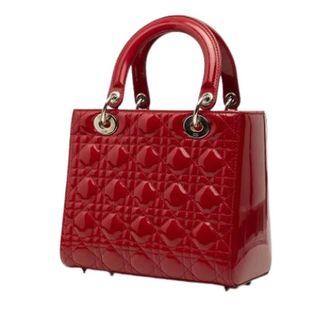 Dior Pre-owned Lady Dior - Femme - Pre-owned - Rouge - Taille: ONE Size