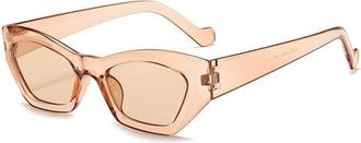 Generic Lunettes De Soleil Unisexes &Agrave; Monture Fine For Les Vacances, Le Sport Et Activit&eacute;s Plein Air(Brown)