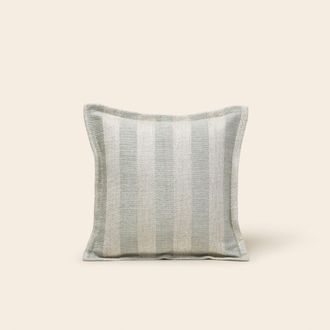 Madura Housse De Coussin Fabbio C&eacute;ladon et naturel - VERT