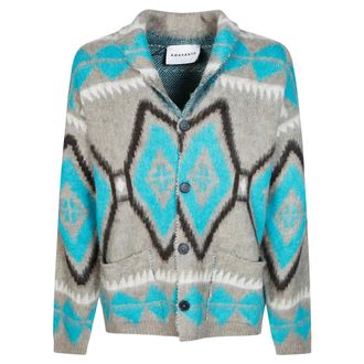 Amaranto Amar&aacute;nto, Herren, Strickwaren, Blau, MGr&ouml;&szlig;e
