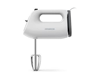 Kenwood QuickMix Lite, leichter Handmixer, Doppelschl&auml;gel mit langsamem Start, SureEject-Werkzeug, Schnurwicklung, HMP10.00WH, 300-W-Motor, sp&uuml;lmaschinenfest,