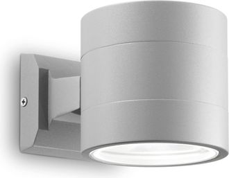 Ideal Lux SNIF AP1 BIG Outdoor Wall Lighting G9 40 W Halogen grau
