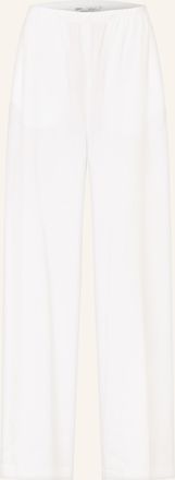 Max Mara Marlenehose Destino Mit Leinen weiss
