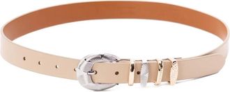 Twin-Set buckle belt - Nude