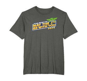 Star Wars Day: May the 4th Be With You 2025 Grogu Logo T-Shirt