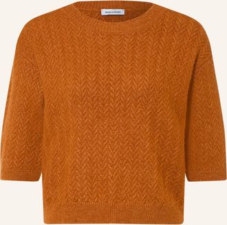 More & More More & More Strickshirt Mit 3/4-Arm braun