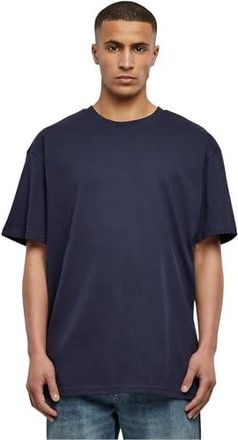 Urban Classics T-Shirt Oversize pour Homme, Tissu Epais, Coupe large, Manches Courtes, Heavy Oversized Tee, 90% Coton, 10% Viscose, Midnightnavy, Taille 3XL