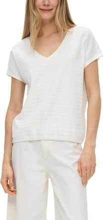 s.Oliver T-Shirt mit &uuml;berschnittenen Schultern