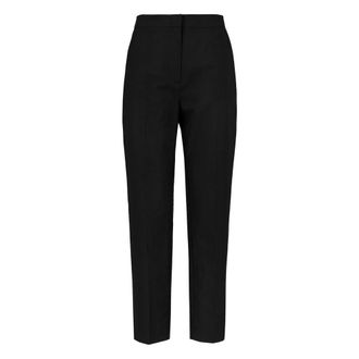 Bomboogie Femme, Pantalons, Noir, Taille: 38 FR Pantalon Coupe Slim en M&eacute;lange Lin et Coton