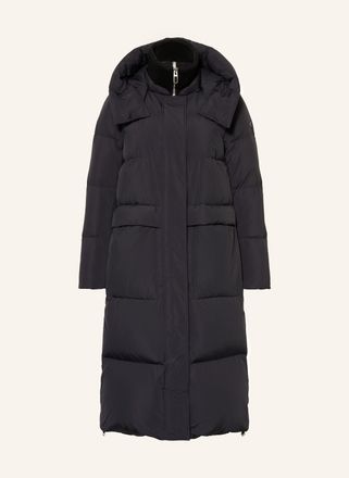 Duno Duno Daunenmantel Fully Mit Abnehmbarer Kapuze schwarz