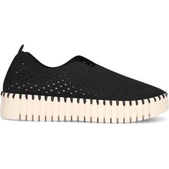 Ilse Jacobsen Schwarze Slip-Ons Tulip3373 - - Shoes - Damen - Schwarzk - 41 EU