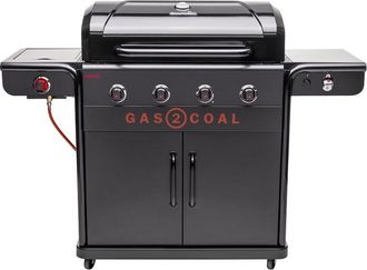 Char-Broil Char-broil - Barbecue gaz et charbon Gas2Coal 440 &Eacute;dition Sp&eacute;ciale avec Plancha