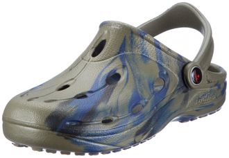 CHUNG SHI Unisex Dux Clogs, Khaki/Navy/Schwarz, 46/47 EU (XXXL)