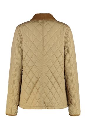 Burberry Womens Padded Nylon Jacket Sand Polyamide Trench & Raincoats
