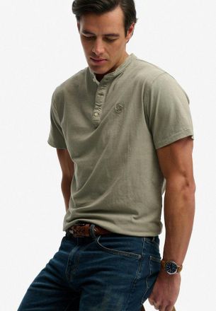 Superdry T-Shirt CLASSIC COTTON LIN SS GRANDAD