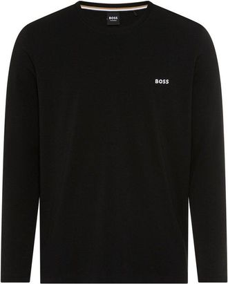 BOSS Langarmshirt Mix&Match LS mit Logoschriftzug