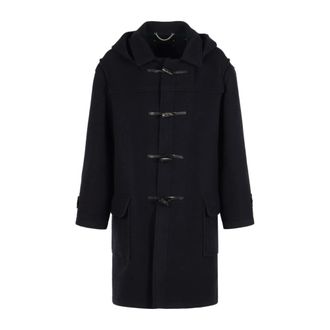 Maison Margiela Homme, Manteaux, Bleu, Taille: S Reversible Wool Coat