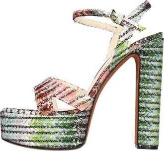 Missoni Femme, Chaussures, Multicolore, Taille: 40 EU Angela Sandales