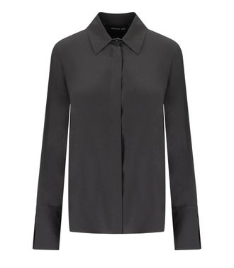 Federica Tosi CHEMISE OVER GRIS FONC&Eacute;E FEDERICA TOSI