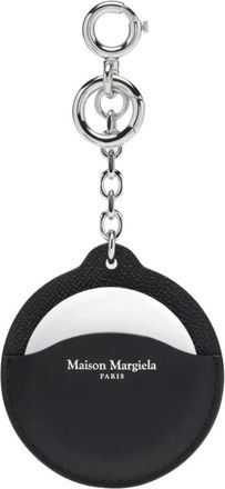Maison Margiela Homme, Accessoires, Noir, Taille: ONE Size Circle Keyring