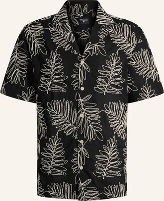 Strellson Kurzarm-Hemd Clint schwarz