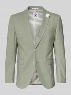 CG - Club of Gents Slim Fit 2-Knopf-Sakko mit Pattentaschen Modell Paul SV