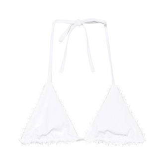 Jacquemus Le Haut de Maillot Picot - - Swimwear - Damen - Wei&szlig; - M