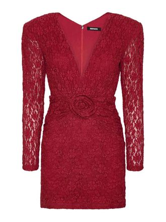 Rotate Robe Courte - Rouge