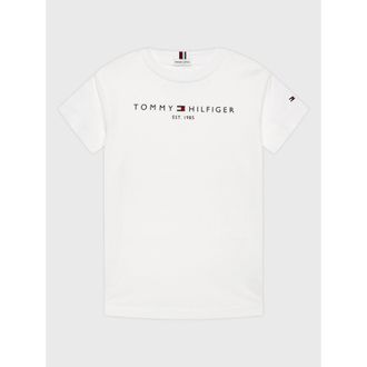 Tommy Hilfiger T-Shirt Essential KS0KS00210 M Wei&szlig; Regular Fit