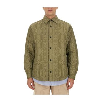 Palm Angels Leichte Jacken - - Jackets - Herren - Gr&uuml;n - L