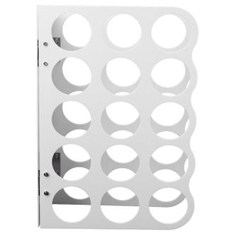 Valiclud ELAYARD Vinyl Roll Organizer aus Leichtem Stabilem Vinylmaterial Platzsparender Rollenhalter für Bastel Geschenkpapier Praktischer Aufbewahrungsstände