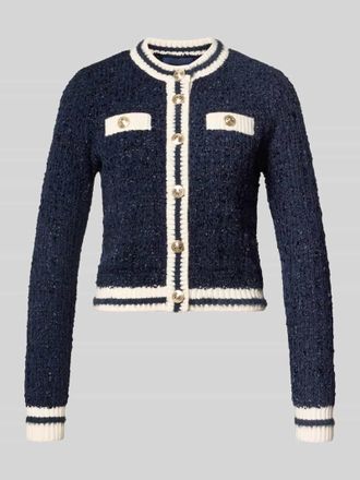 Guess Slim Fit Strickjacke mit Knopfleiste