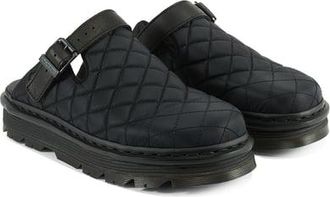 Dr. Martens Mules en cuir su&eacute;d&eacute;