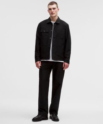 lululemon EasyFive Hose im Loose Fit mit geradem Bein f&uuml;r M&auml;nner - 76 cm - Gr&ouml;&szlig;e 28 in Black