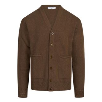 Daniele Fiesoli Cardigan - Homme - Pulls - Brun - Taille: S