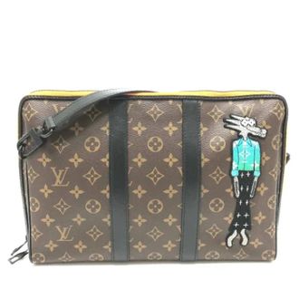 Louis Vuitton Pre-owned Leder Handtaschen - - Pre-owned - Herren - Braun - ONE SIZE