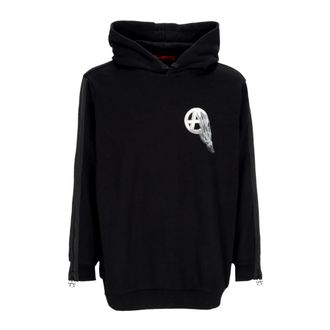 Acupuncture Skulled Logo Leichter Hoodie Schwarz - - Sweatshirts & Hoodies - Herren - Schwarzk - S