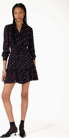 Kate Spade New York Darling Hearts Etuikleid Mit R&uuml;schen