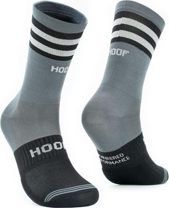 Hoff Laufsocken Herren & Damen - Ultralight, Gepolstert & Blasenfrei - Atmungsaktive Sportsocken für Marathon, Triathlon & Wettkampf - Elite Pro All Black 
