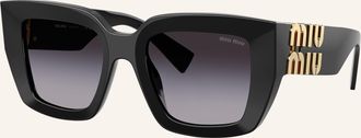 Miu Miu Sonnenbrille Mu b05s schwarz