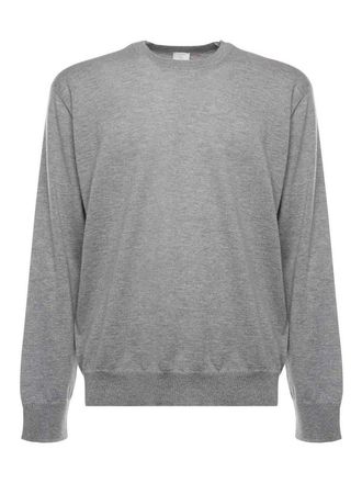 Eleventy Pull Col Rond - Gris