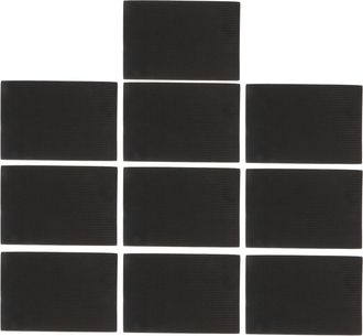 SOLUSTRE HOUDERCO 10 St&uuml;ck Selbstklebende M&ouml;belpads rutschfeste Sch&uuml;tzende Filzgleiter f&uuml;r St&uuml;hle Tische und Sofas Flexible Zuschnittmatten f&uuml;r Fu&szlig;bodenschutz 