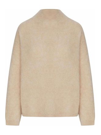 Forte_Forte Rollkragenpullover - Nude