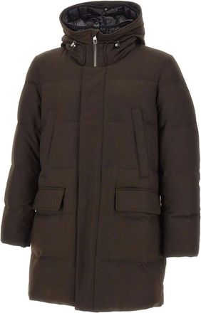 Montecore Homme, Vestes, Brun, Taille: M Wool Parka
