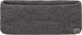 Lierys Mono Stirnband Damen/Herren 8 cm breit - Made in Germany - dreilagiges Strickband gef&uuml;ttert mit Baumwolle - Rippstrick Ohrenw&auml;rmer 54-60 cm - Ohrensch