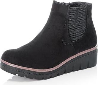 Rieker Femme 99182 Bottes Chelsea, Noir (Black 00), 36 EU