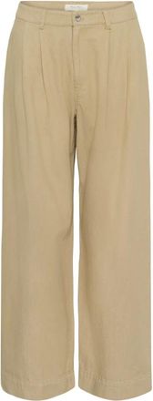 Part Two Femme, Pantalons, Beige, Taille: 42 FR Wide Pantalons